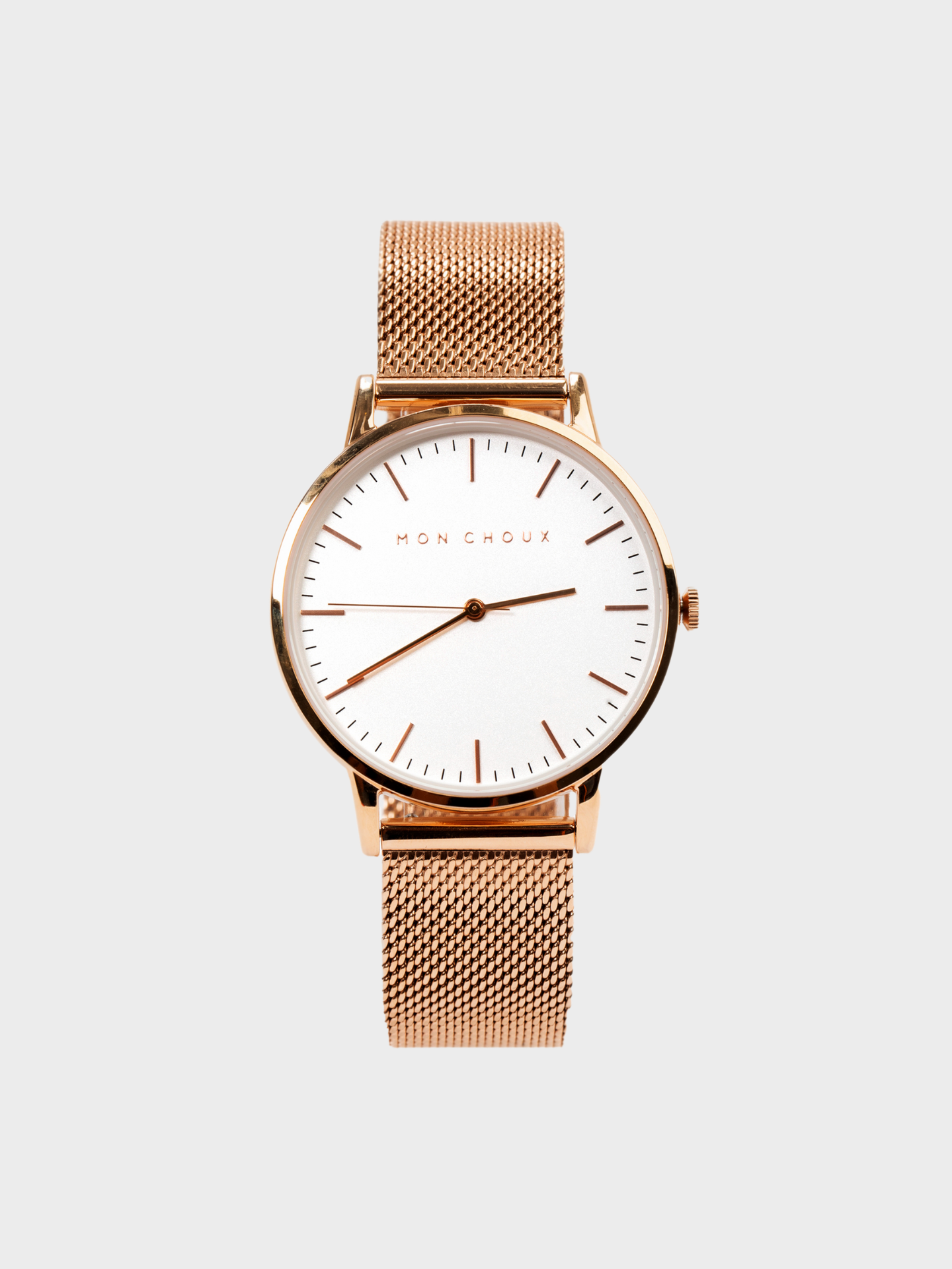 CLASSIC - ROSE GOLD WATCH - MESH