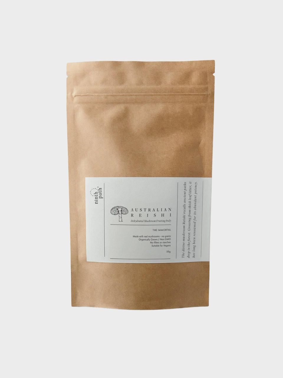 Australian Reishi Mushroom Powder (Fruiting Body) - Shop ETHOS
